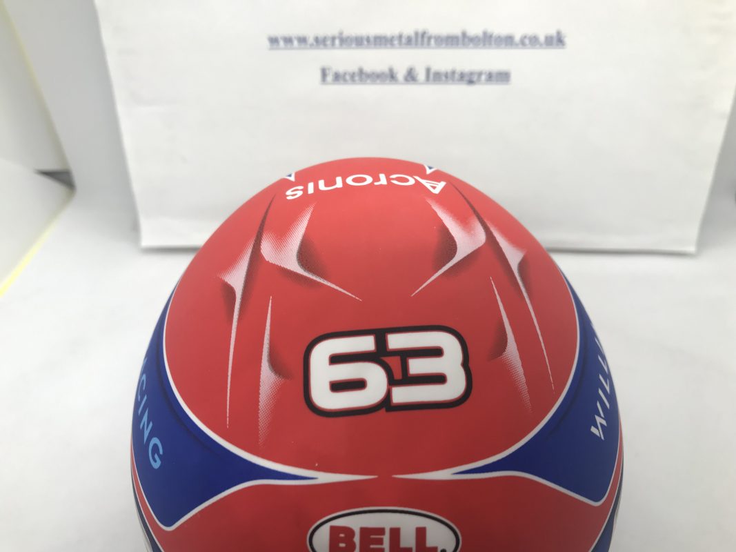 MINI HELMETS 4100109 GEORGE RUSSELL WILLIAMS GP 2021 1:2 SCALE ...