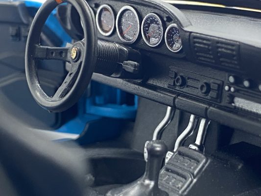 SOLIDO 1808501 PORSCHE 964 RWB BODY KIT SHINGEN 2018 BLUE 1:18 SCALE ...