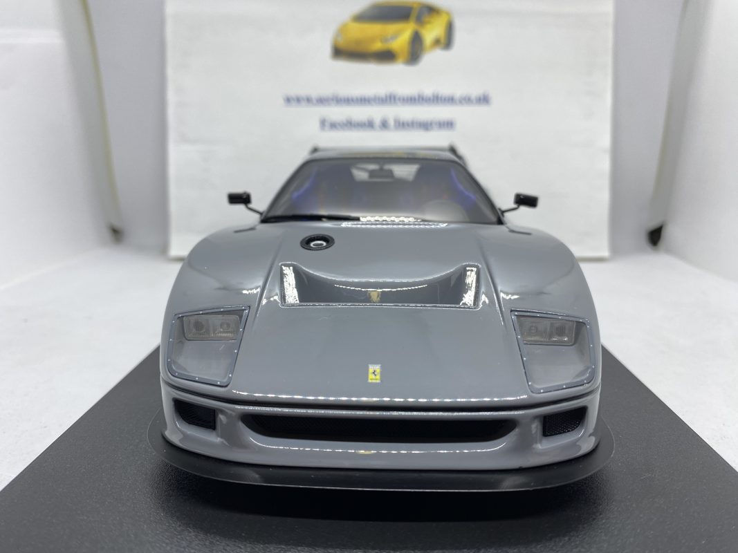 GT SPIRIT GT442 2022 FERRARI F40 COMPETIZIONE NARDO GREY 1:18 SCALE ...