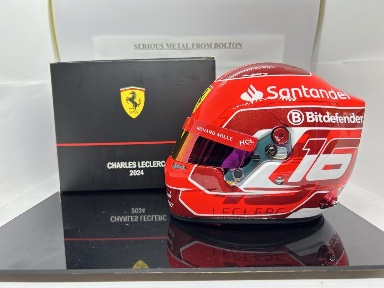 MINI HELMET 4100304 CHARLES LECLERC FERRARI 2024 1:2 SCALE – Serious ...